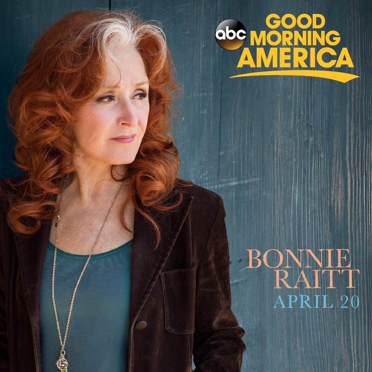 Watch Bonnie perform on Good Morning America on April 20th ...