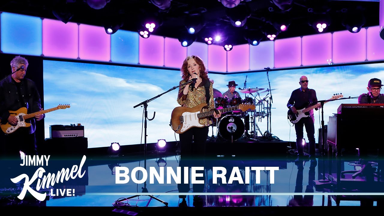 WATCH Bonnie perform on Jimmy Kimmel Live! | BonnieRaitt.com