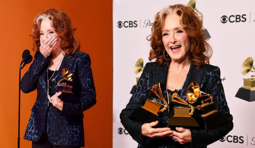 Bonnie won Three GRAMMYs at the 65th Annual Awards! | BonnieRaitt.com